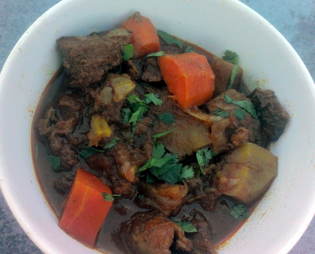 Caribbean spiced lamb stew - What's the recipe today