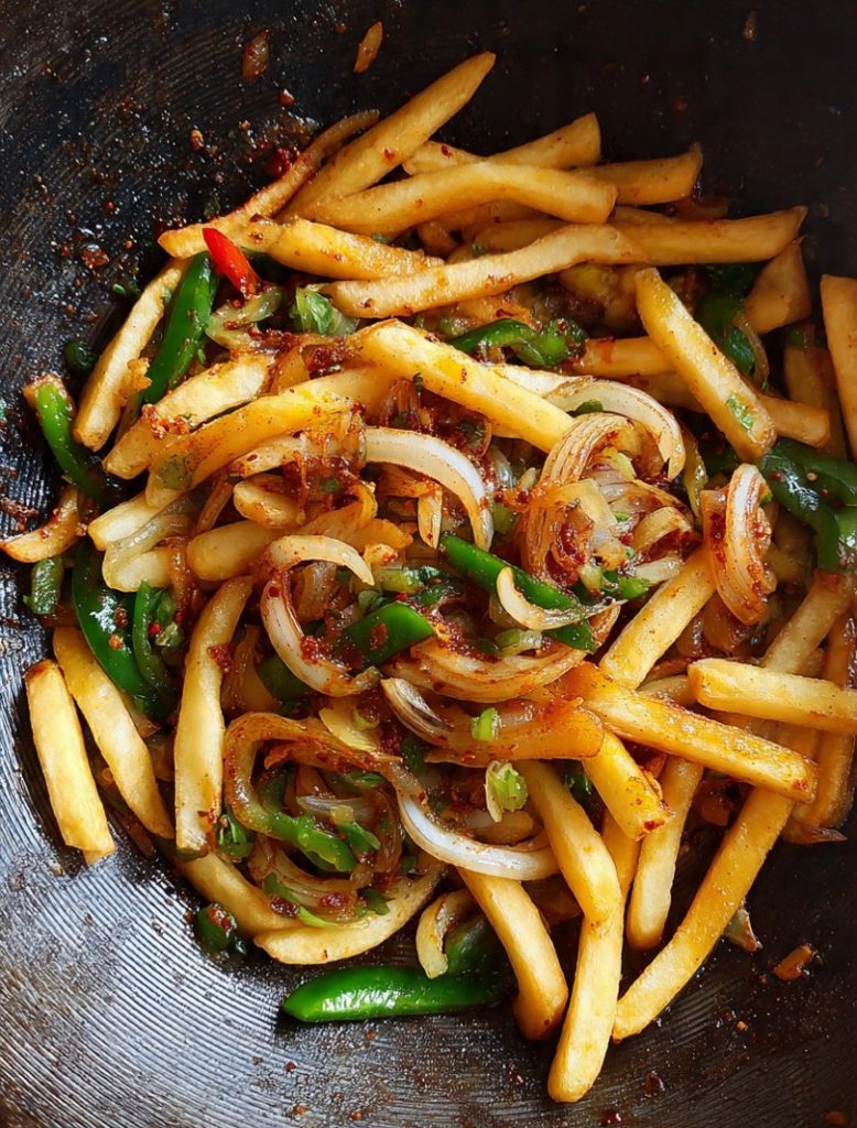 Salt and Chilli chips - What's the recipe today